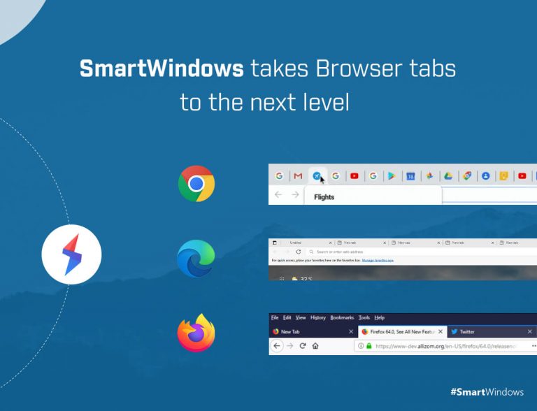 SmartWindows takes Browser Tabs to the Next Level - SmartWindows
