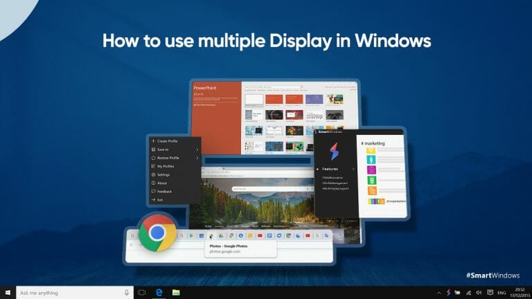 How to use Multiple Display in Windows - SmartWindows